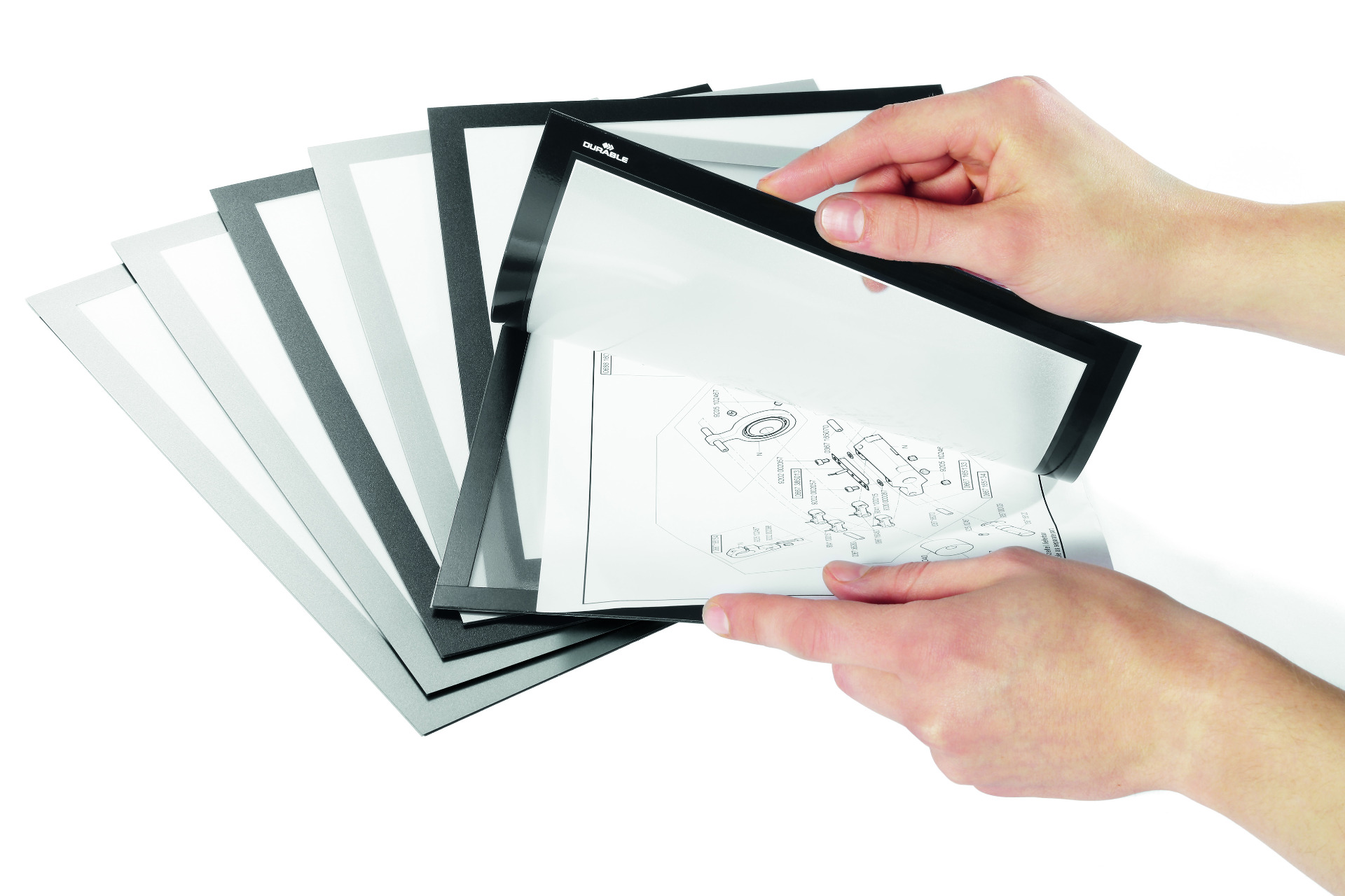 DURAFRAME NOTE- Az öntapadó jegyzettartó takarítási naplókhoz ...